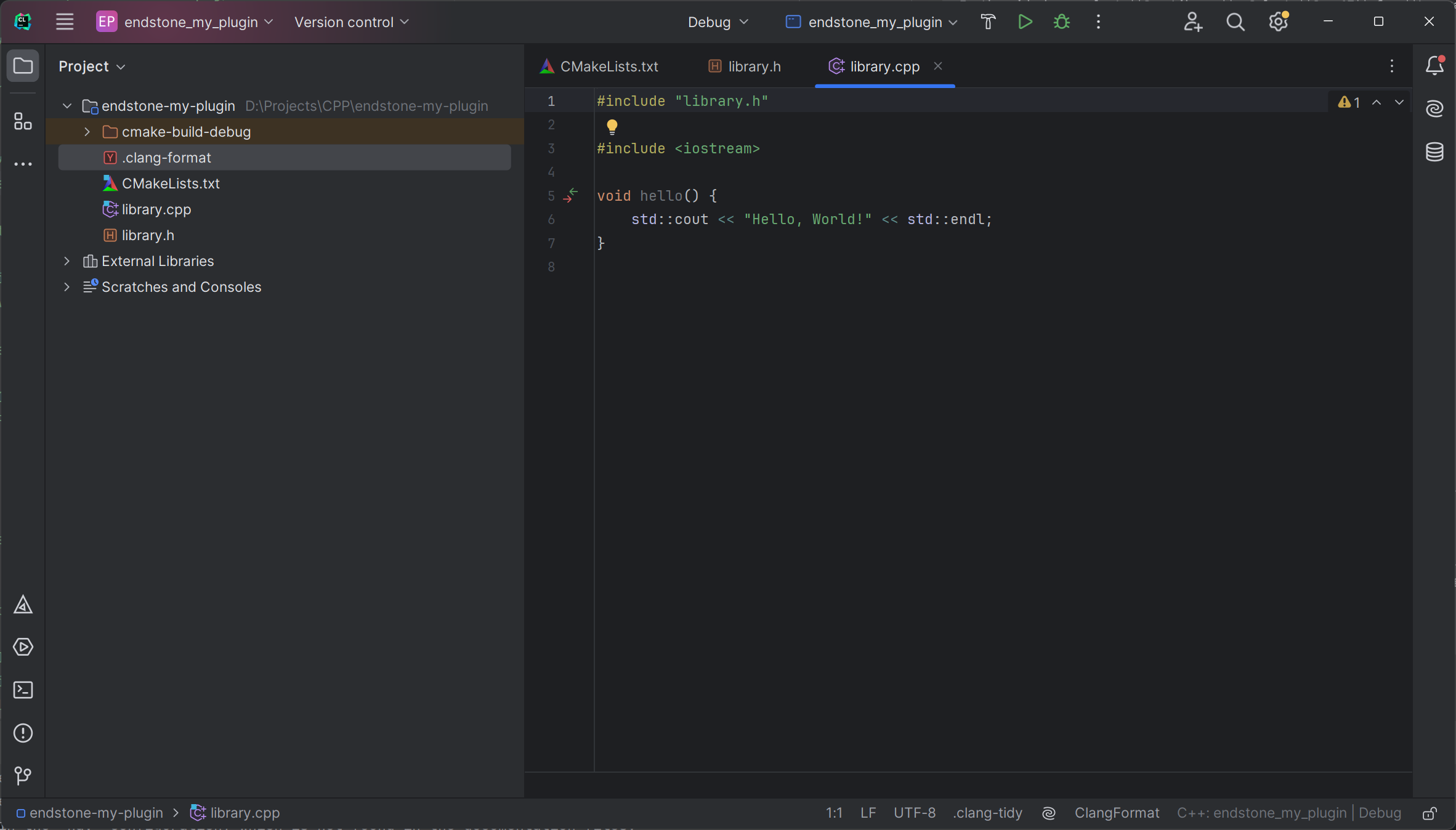 Create your first plugin - Endstone